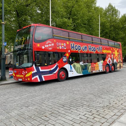 Hop-on/Hop-off sightseeing med buss i Oslo 1 dag / Authentic Scandinavia